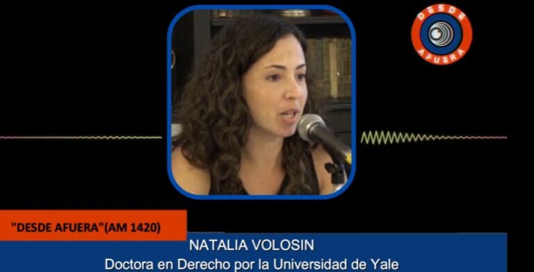 Natalia Volosín: "Hay una importante relación entre corrupción y ...